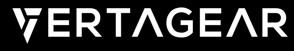 Vertagear Logo whole white on black – Creatives
